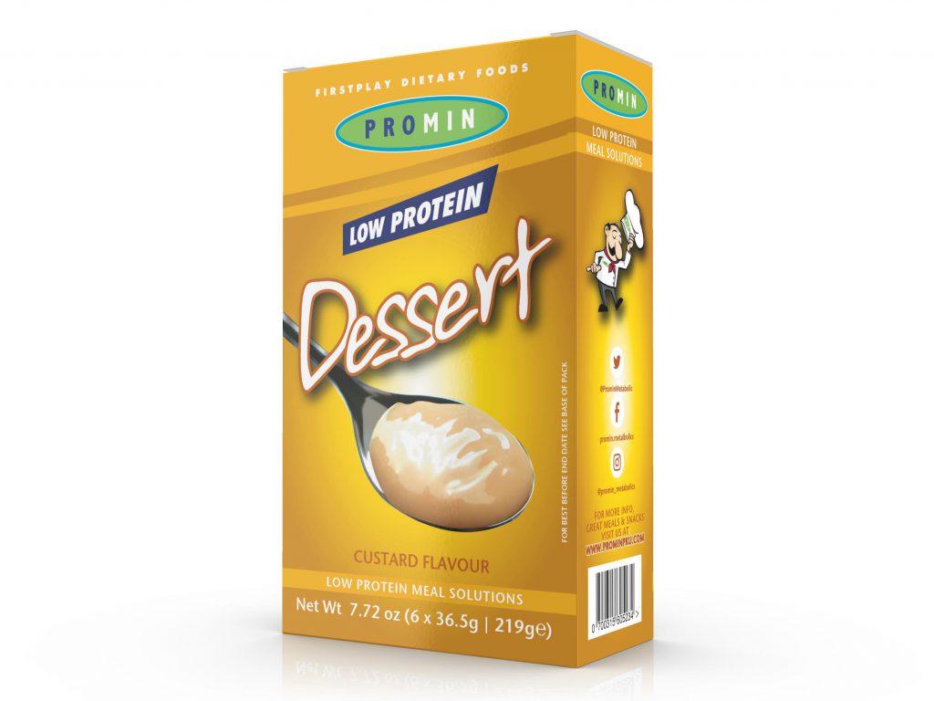 Promin Low Protein Dessert - Custard
